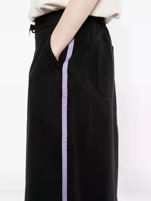 AGNES B. Wrap Track Skirt