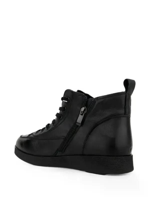 LINDA BAUMANN High-top Lace-up Sneakers