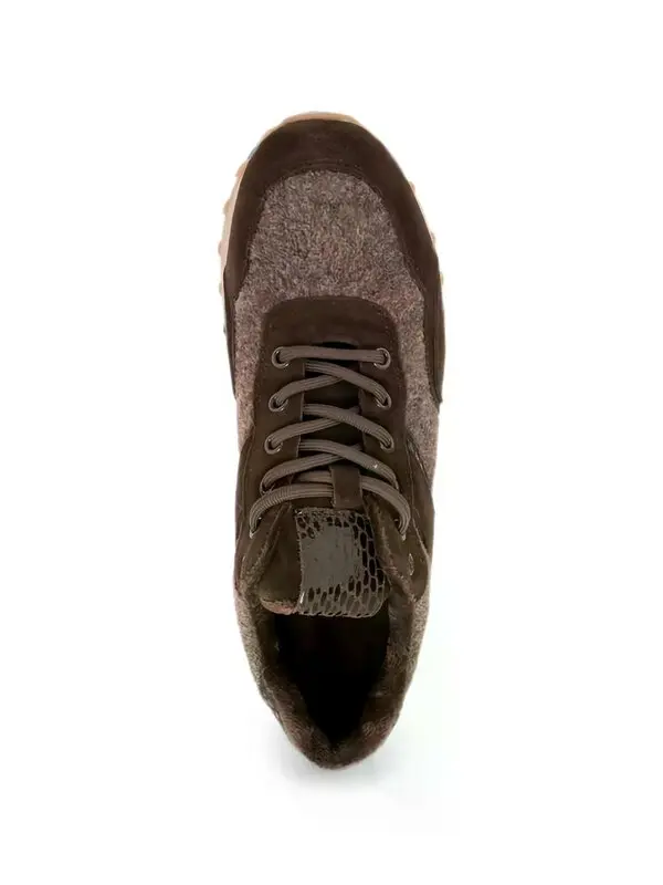 LINDA BAUMANN Panelled Lace-up Sneakers