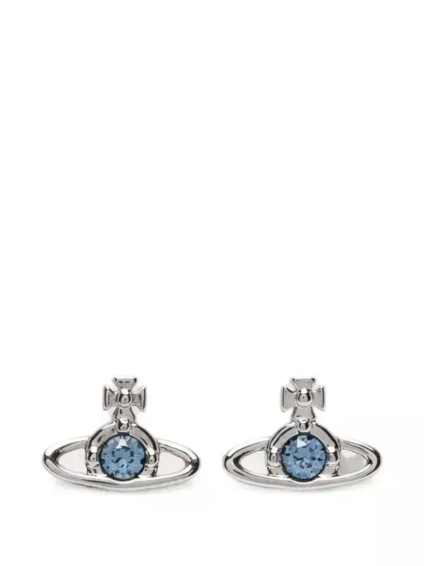 VIVIENNE WESTWOOD Nano Solitaire Orb Earrings - Black