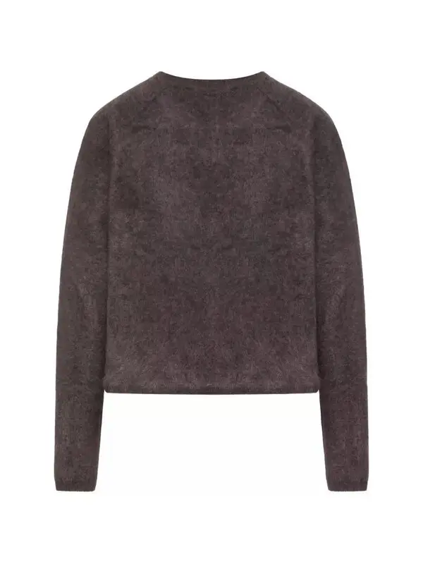 LISA YANG The Lexia Brushed Cashmere Sweater - Brown