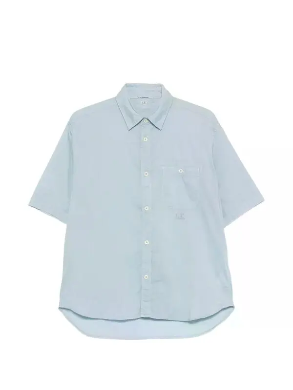 C.P. COMPANY Short-sleeve Chest-pocket Shirt