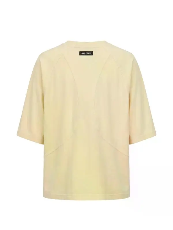 HALFBOY Short-sleeve Crew Neck T-shirt - Neutrals