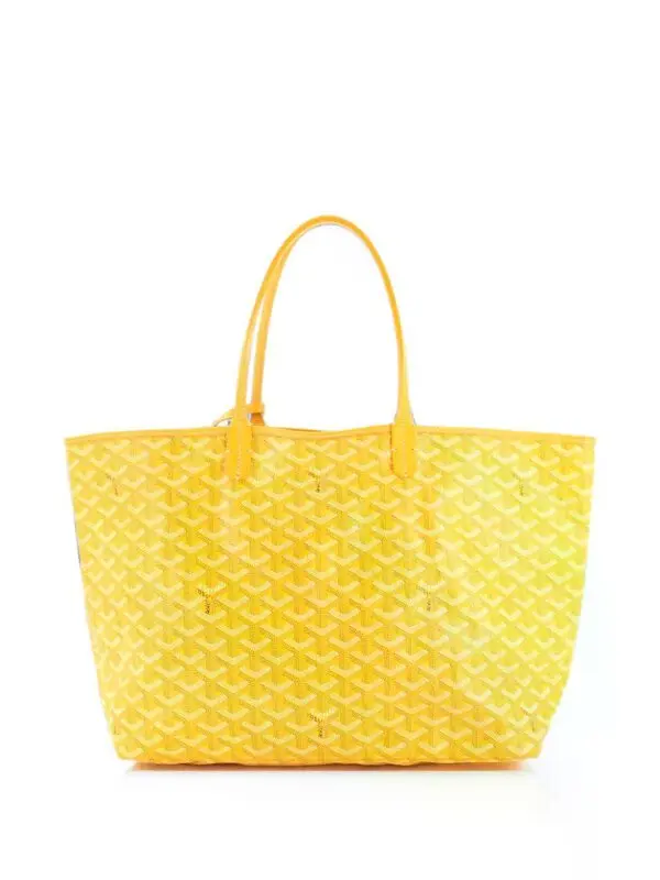 Goyard Saint Louis Coated Canvas Pm Tote Bag - Yellow