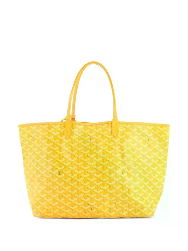 Goyard Saint Louis Coated Canvas Pm Tote Bag - Yellow
