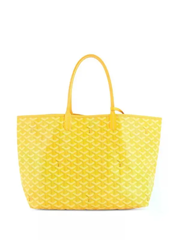 Goyard Saint Louis Coated Canvas Pm Tote Bag - Yellow