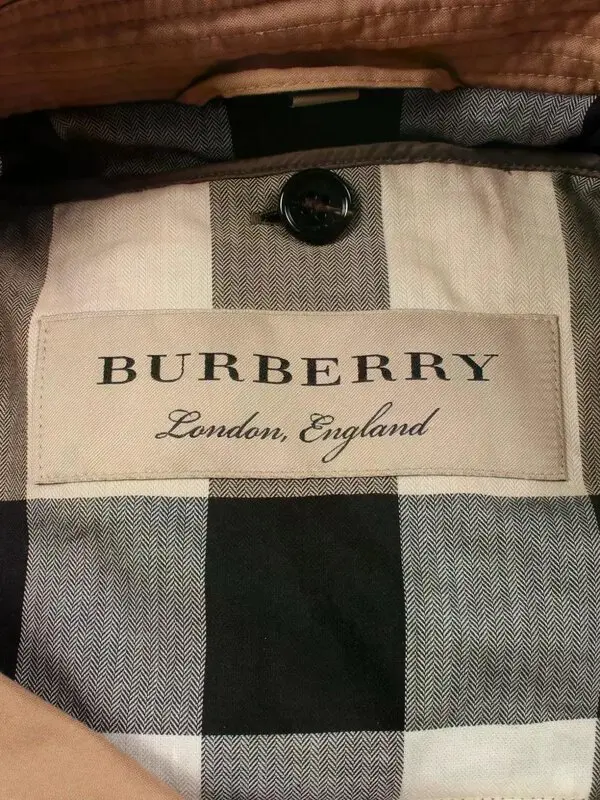 Burberry Cotton Double-breasted Coat