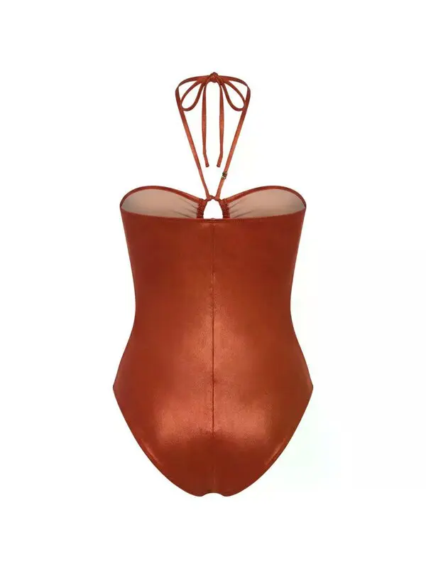 Anjuna Cut-out Ruched Swimsuit