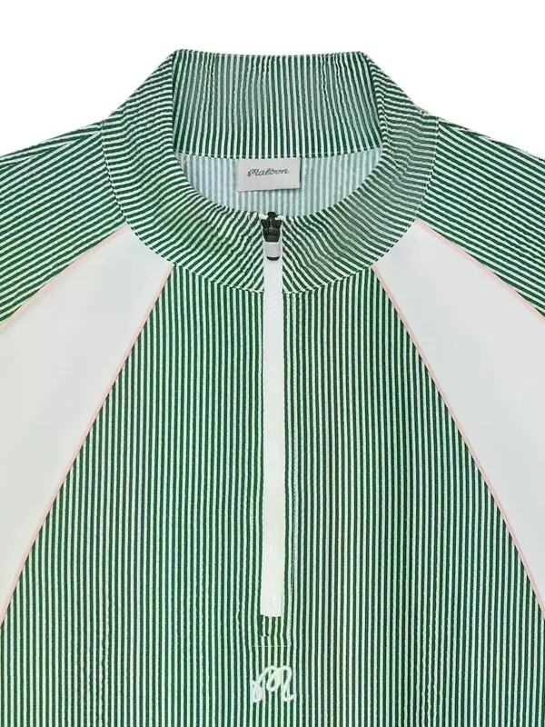 MALBON Valero Striped Seersucker Jacket