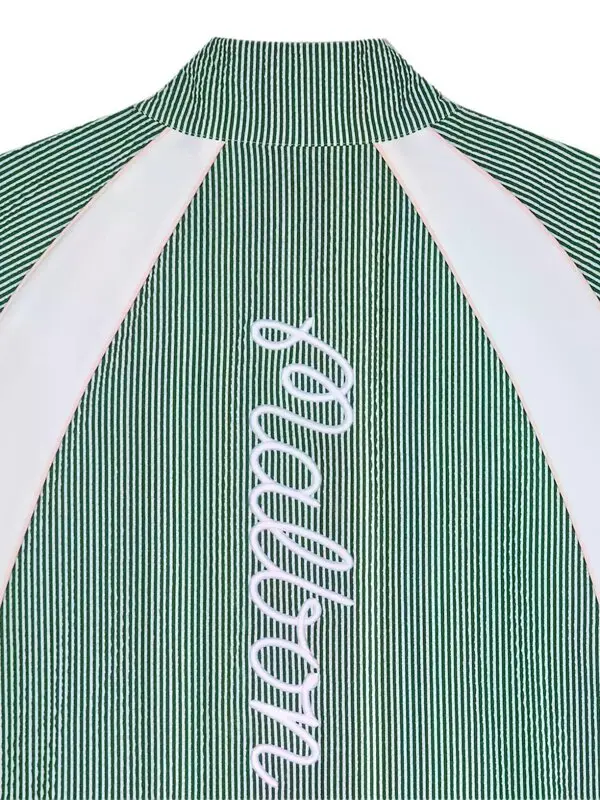MALBON Valero Striped Seersucker Jacket