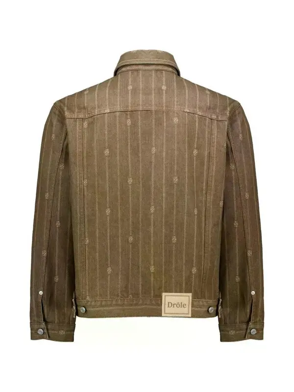 Drole De Monsieur Monogram-print Jacket