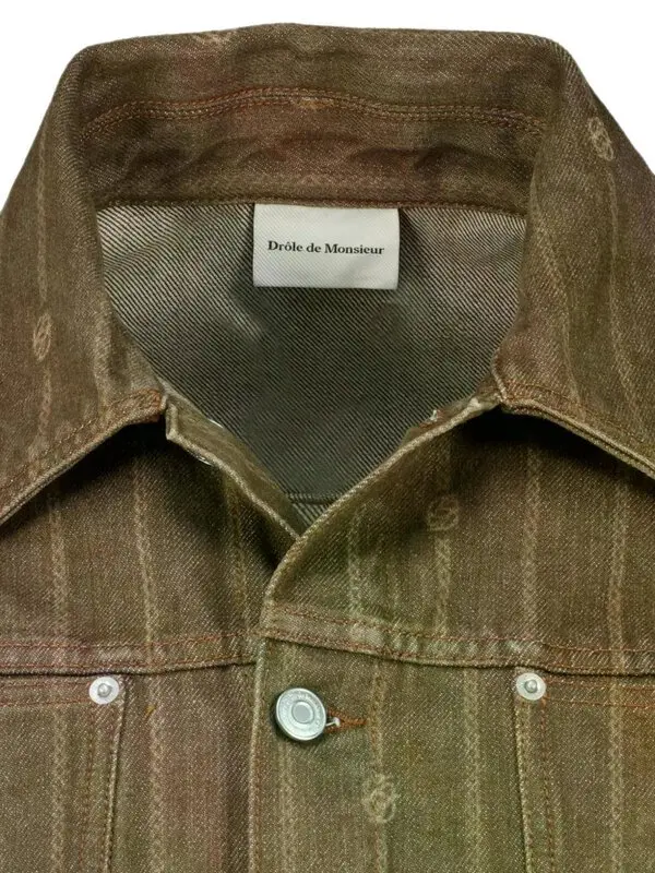 Drole De Monsieur Monogram-print Jacket