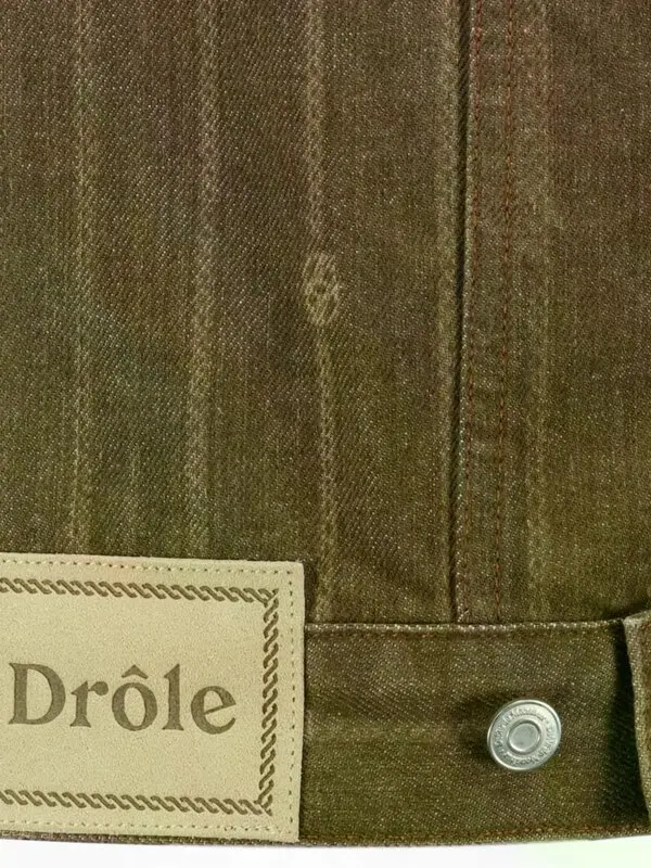 Drole De Monsieur Monogram-print Jacket