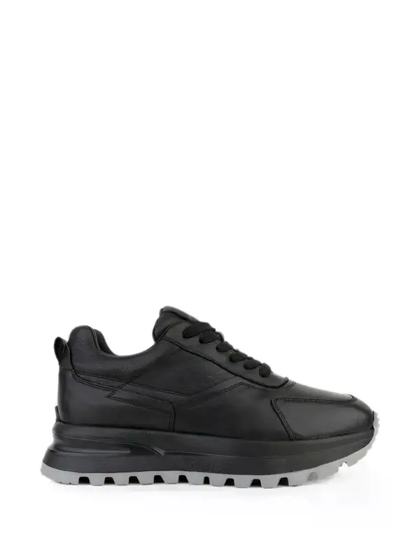 LINDA BAUMANN Panelled Leather Sneakers