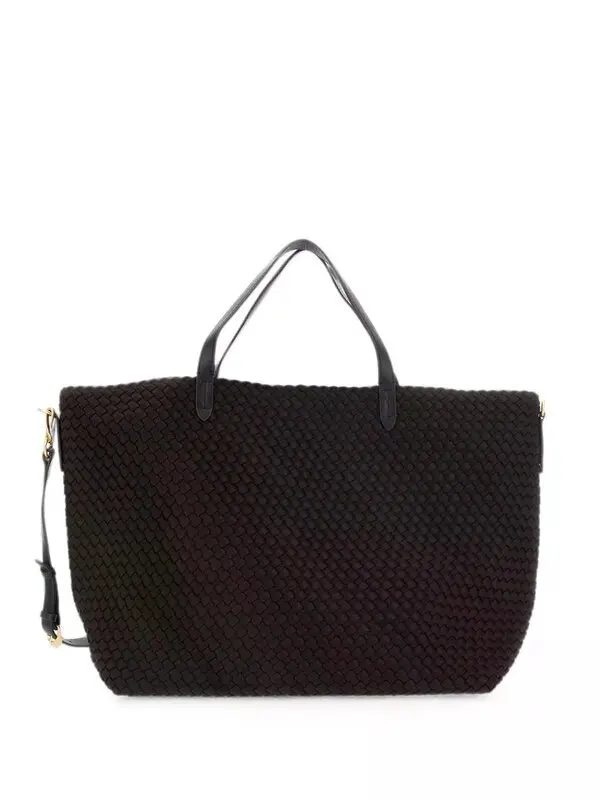 NAGHEDI Woven Tote Bag - Brown