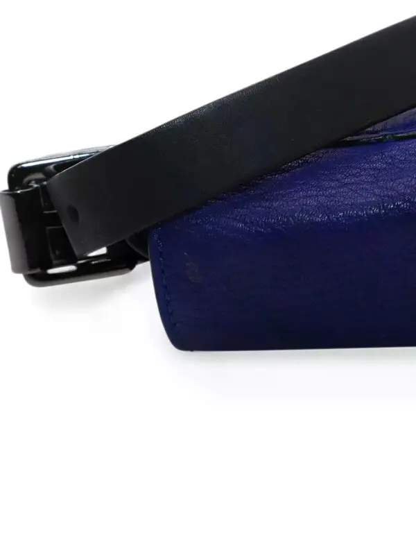 Mulberry Mila Mini Leather Crossbody Bag - Blue