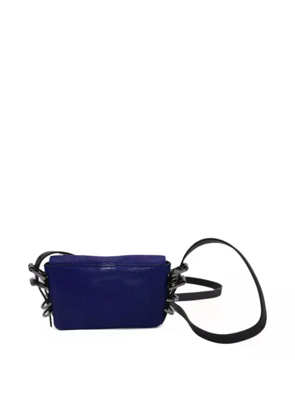 Mulberry Mila Mini Leather Crossbody Bag - Blue