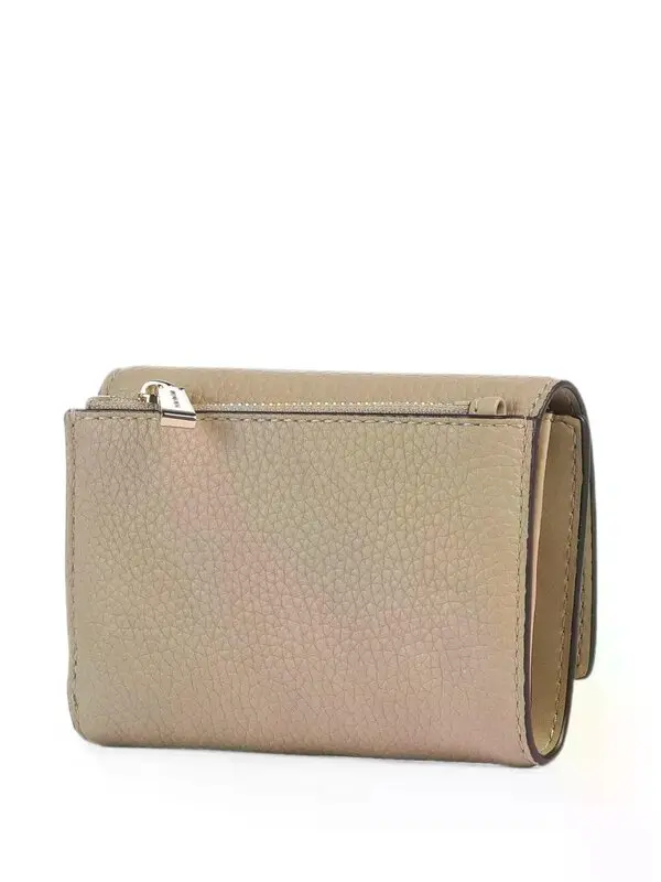Michael Kors Grained-leather Trifold Wallet