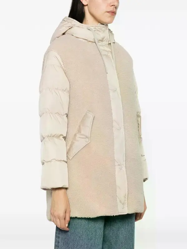 Herno Hooded Panelled Coat