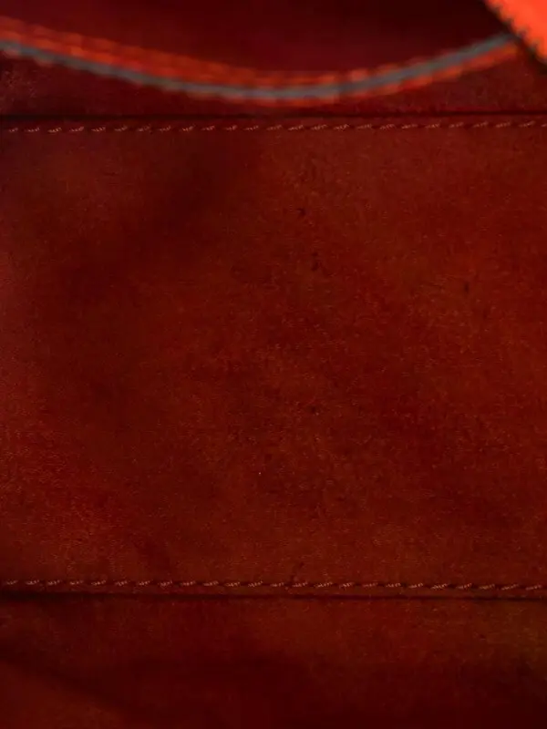 Celine Luggage Bag Grainy Leather Nano Crossbody Bag - Red