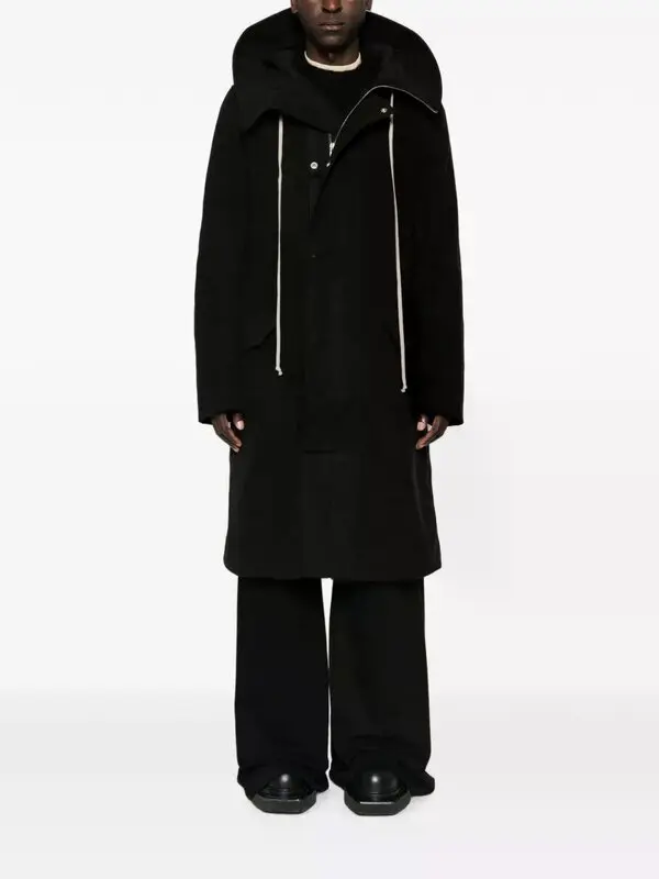 Rick Owens Tower Megaparka In Brushed Twill