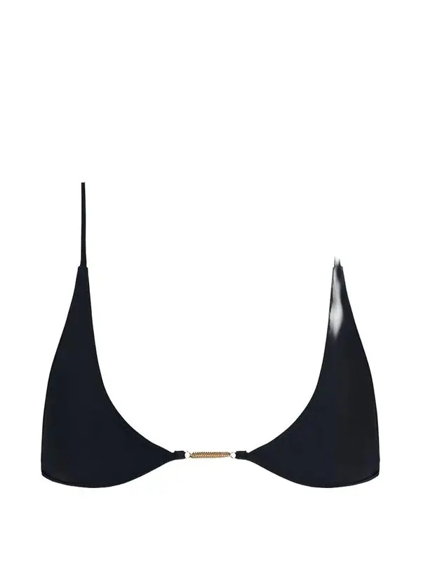 TROPIC OF C Chain-detail Bikini Top - Black