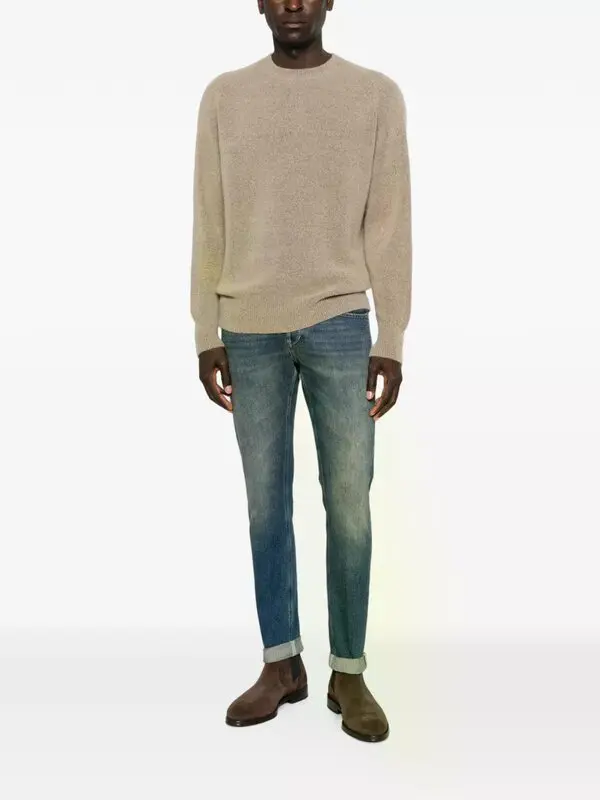 Avant Toi Raglan-sleeve Crew-neck Sweater