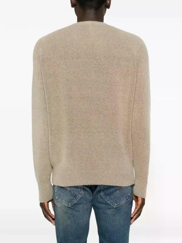 Avant Toi Raglan Sleeve Crew Neck Sweater