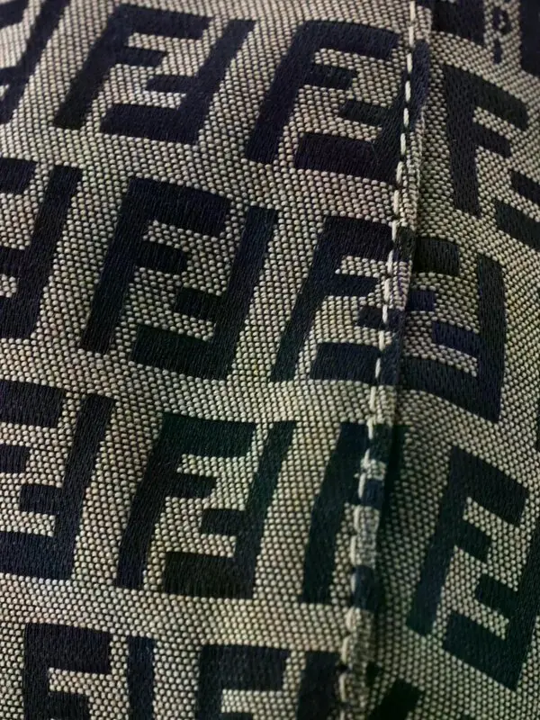 Fendi Mama Forever Zucchino Canvas Shoulder Bag