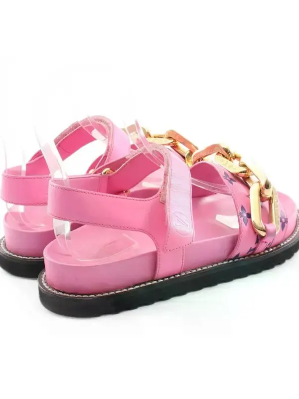 LOUIS VUITTON 2021 Paseo Chain-link Sandals
