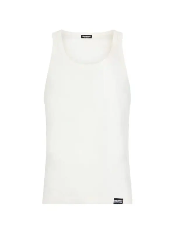 Dsquared2 Basic Tank Top - White