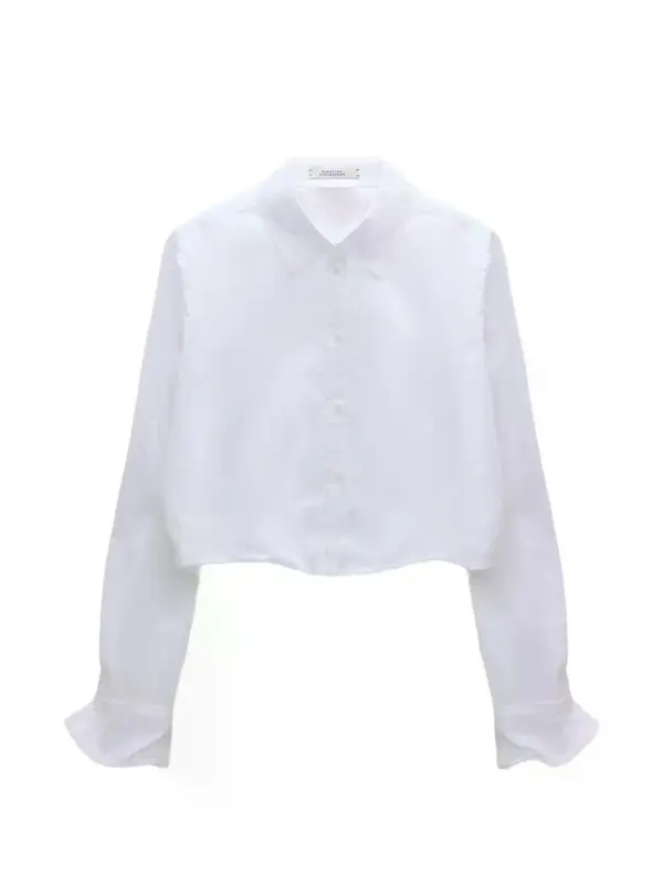 Dorothee Schumacher Pure Power Cropped Shirt - White