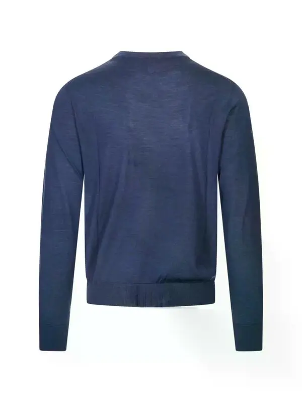 Canali Crew-neck Long-sleeve Sweater