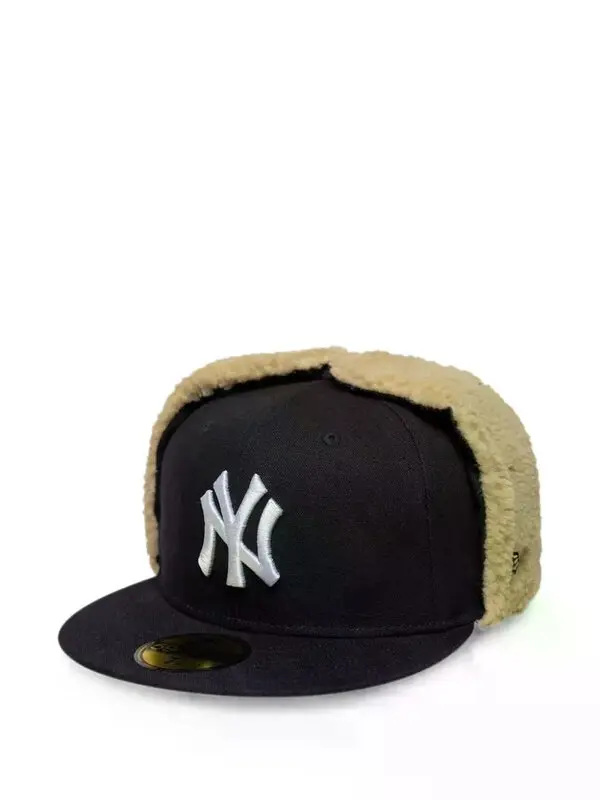 New Era Logo-embroidered Ear-flap Cap