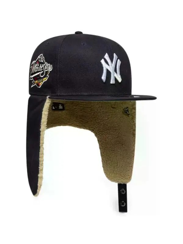 New Era Logo-embroidered Ear-flap Cap