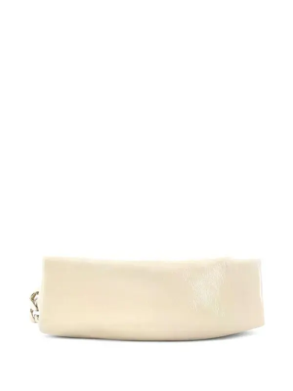 Gucci Gg Soft Chain Handle Bag Patent Small Shoulder Bag