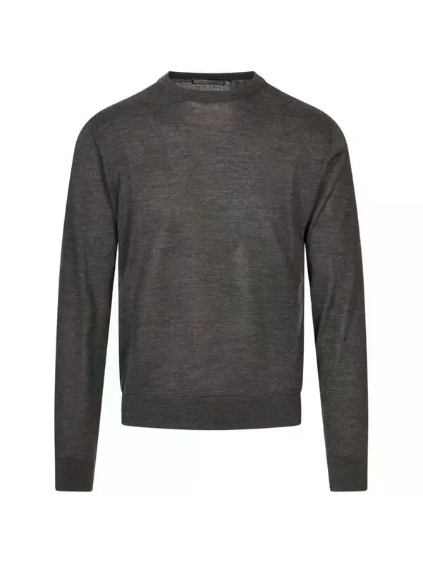Canali Crew-neck Long-sleeve Sweater