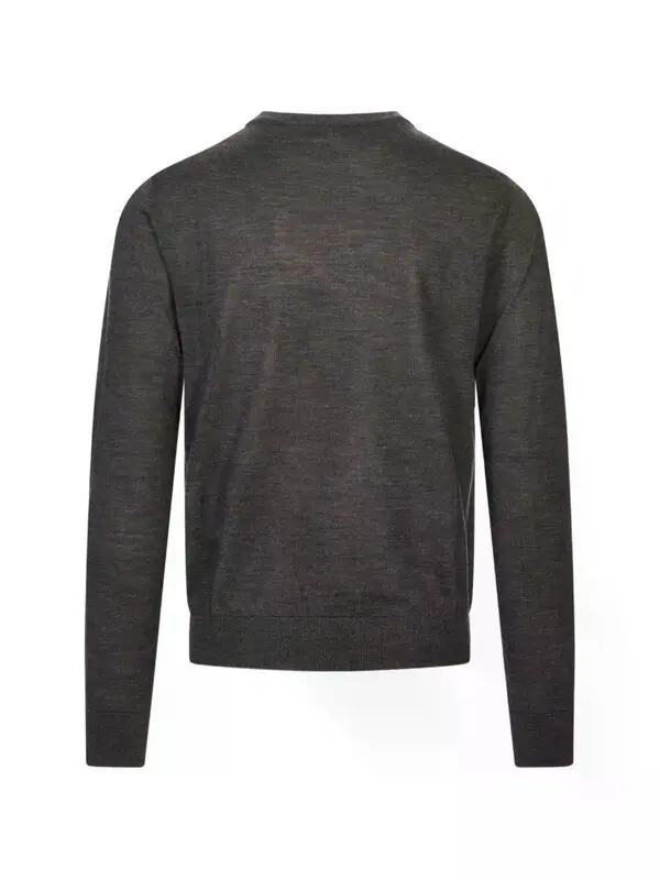 Canali Crew-neck Long-sleeve Sweater