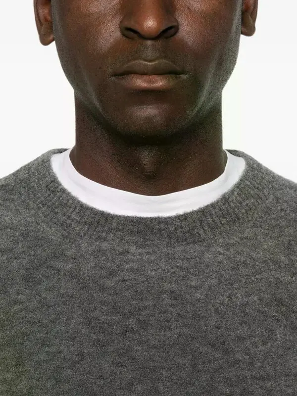 FILERIA Fine-knit Crew-neck Sweater