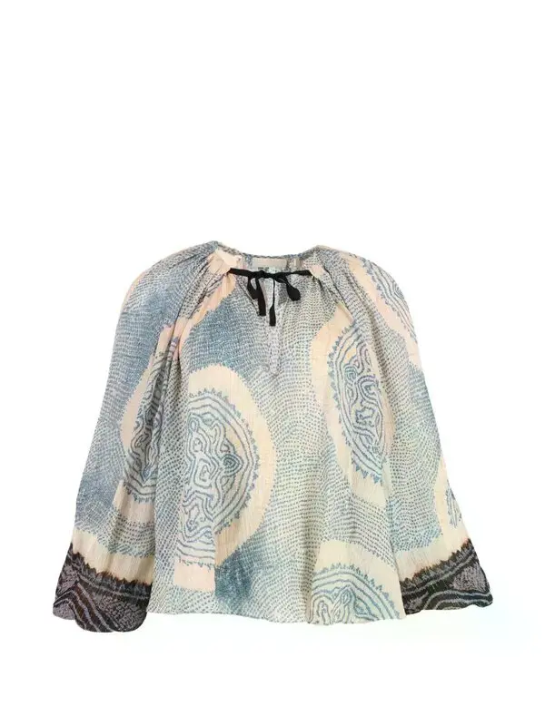 Ulla Johnson Pauline Printed Cotton Blouse