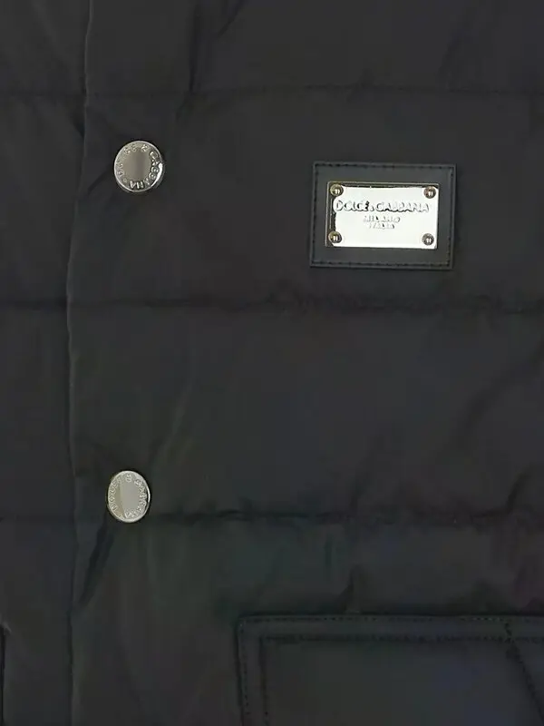 Dolce & Gabbana Logo-patch Padded Gilet
