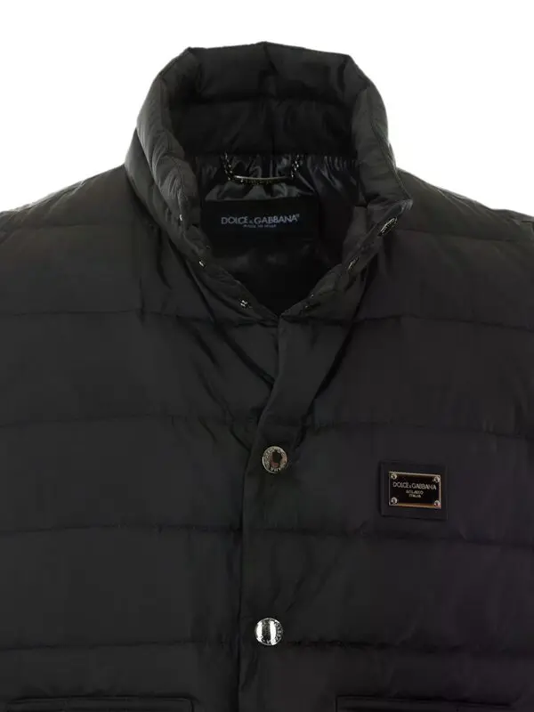 Dolce & Gabbana Logo-patch Padded Gilet