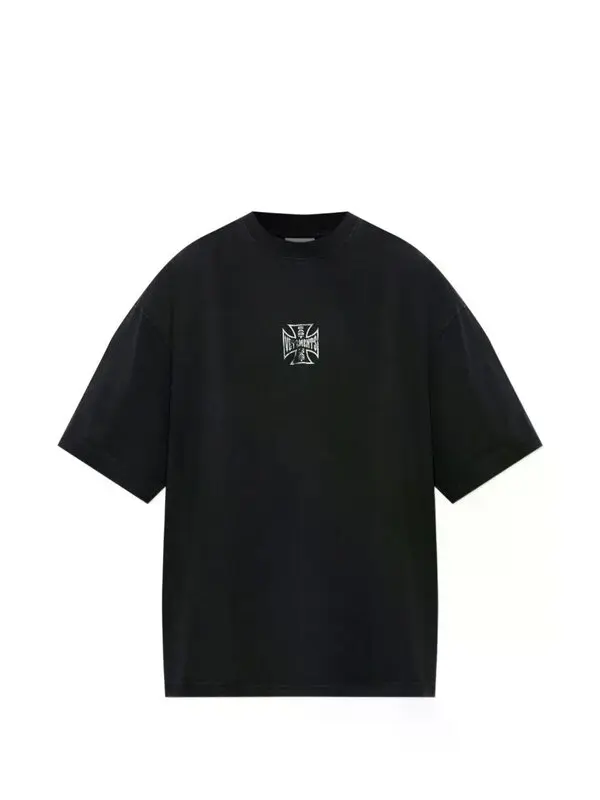 Vetements Logo-print T-shirt - Black
