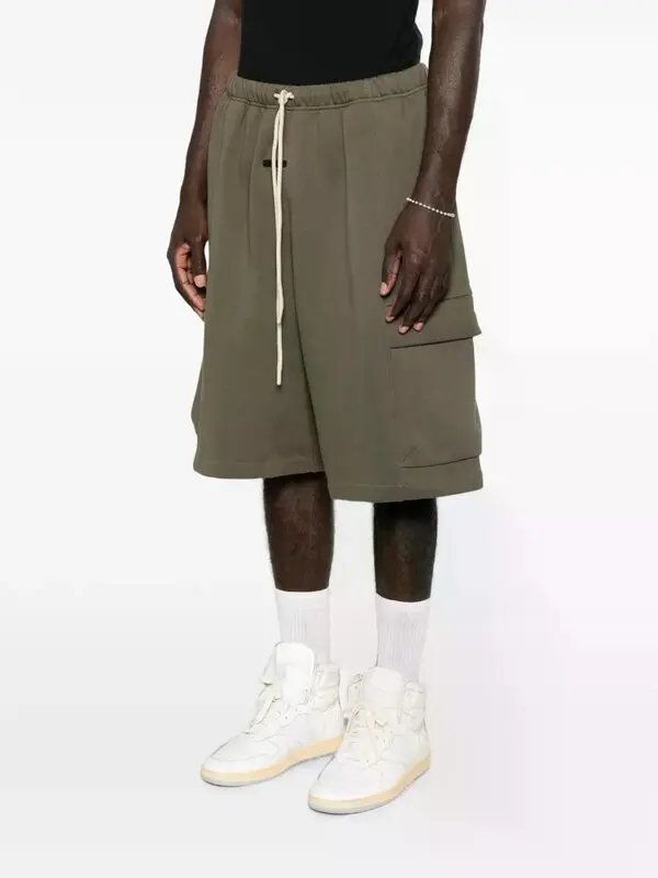Fear Of God Logo-patch Cargo Shorts