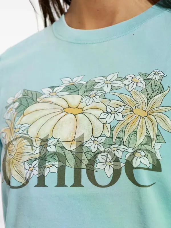 Chloé Cotton Jersey Baby Fit T-shirt