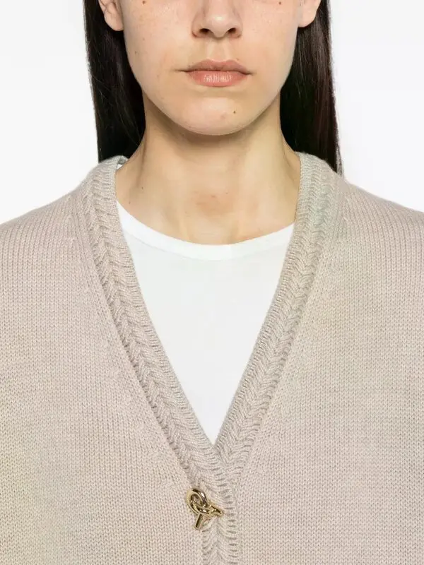 Fabiana Filippi V-neck Wool Cardigan