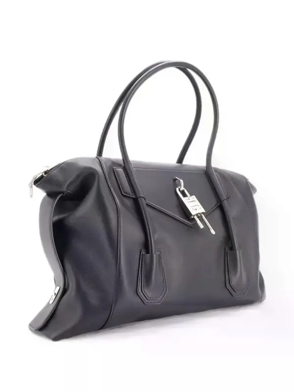 Givenchy Antigona Soft Lock Bag Leather Medium Satchel