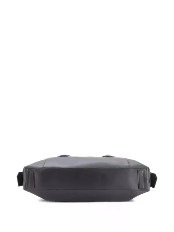 Givenchy Antigona Soft Lock Bag Leather Medium Satchel - Black