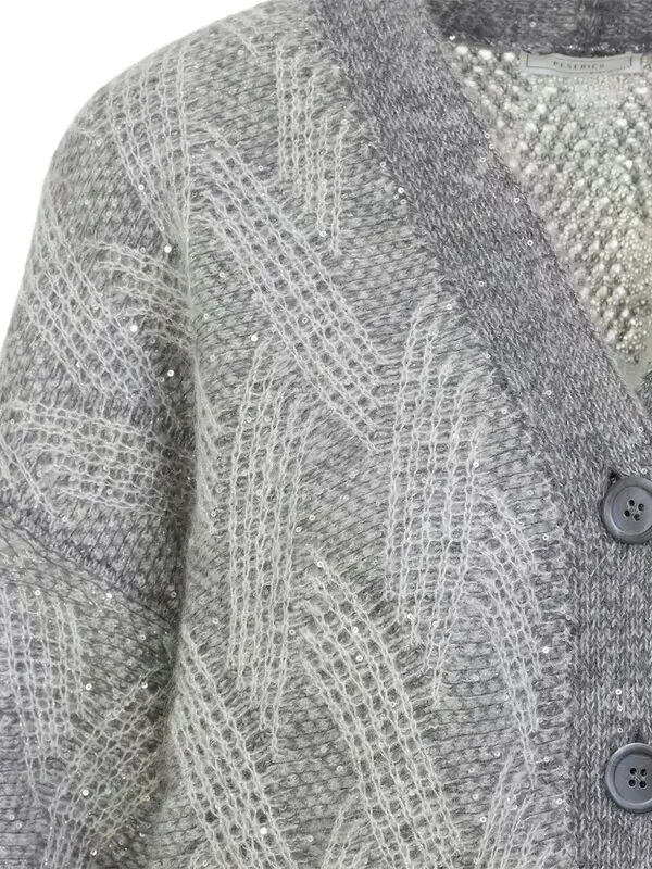 Peserico Sequin-embellished Cardigan