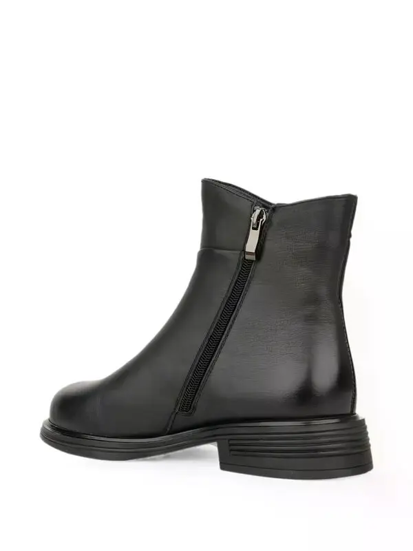 LINDA BAUMANN Zip-fastening Ankle Boots - Black